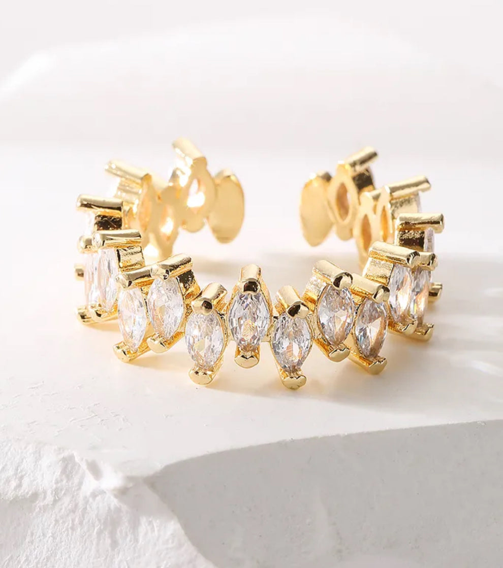 Geometric Irregular Ring – OuterBeauty